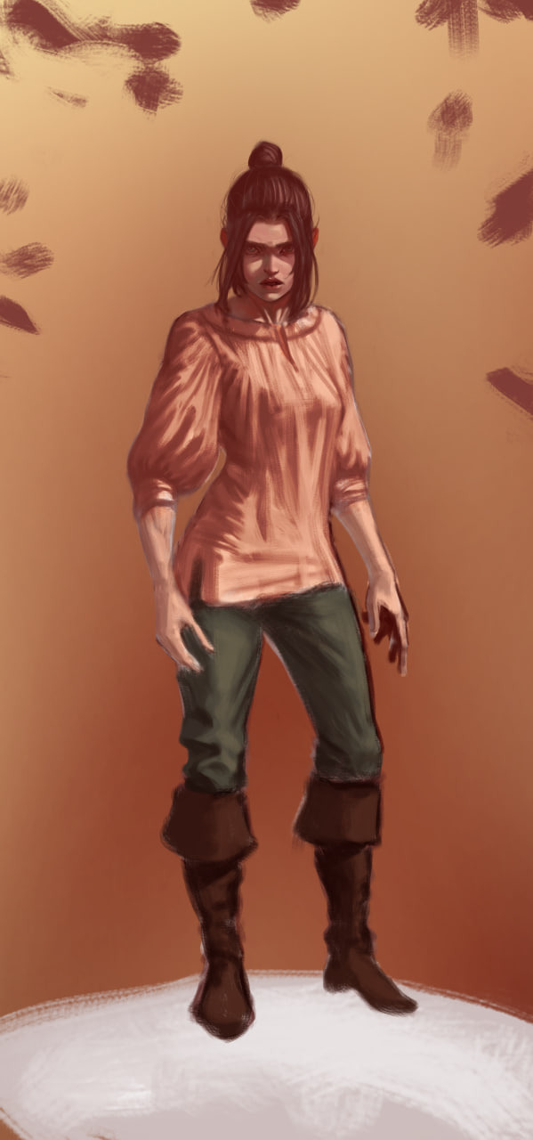 Step by step full standing character + question about copy paste color ...