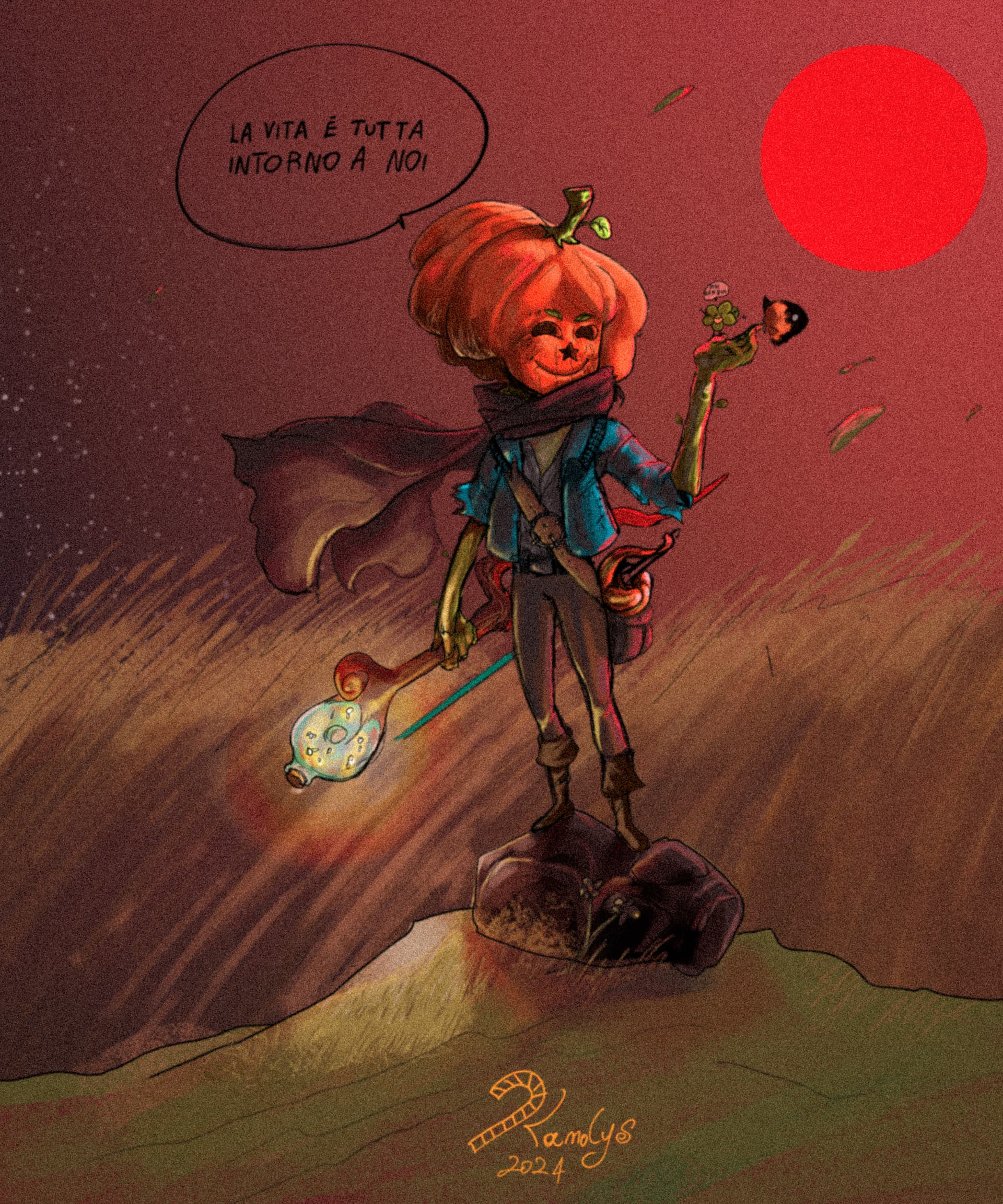 The pumpkin man - Finished Artworks - Krita Artists