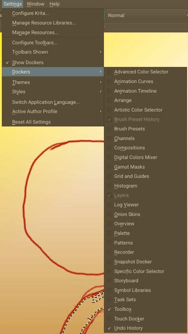How to modify selection? - Input Device Support - Krita Artists
