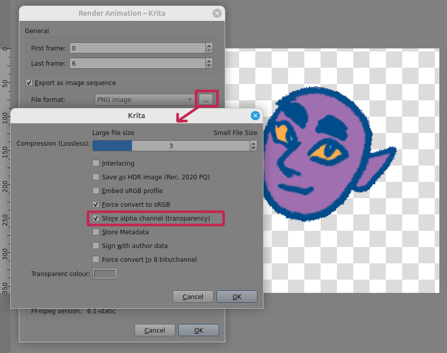 Animation GIF render crops transparent BG areas - General Questions ...
