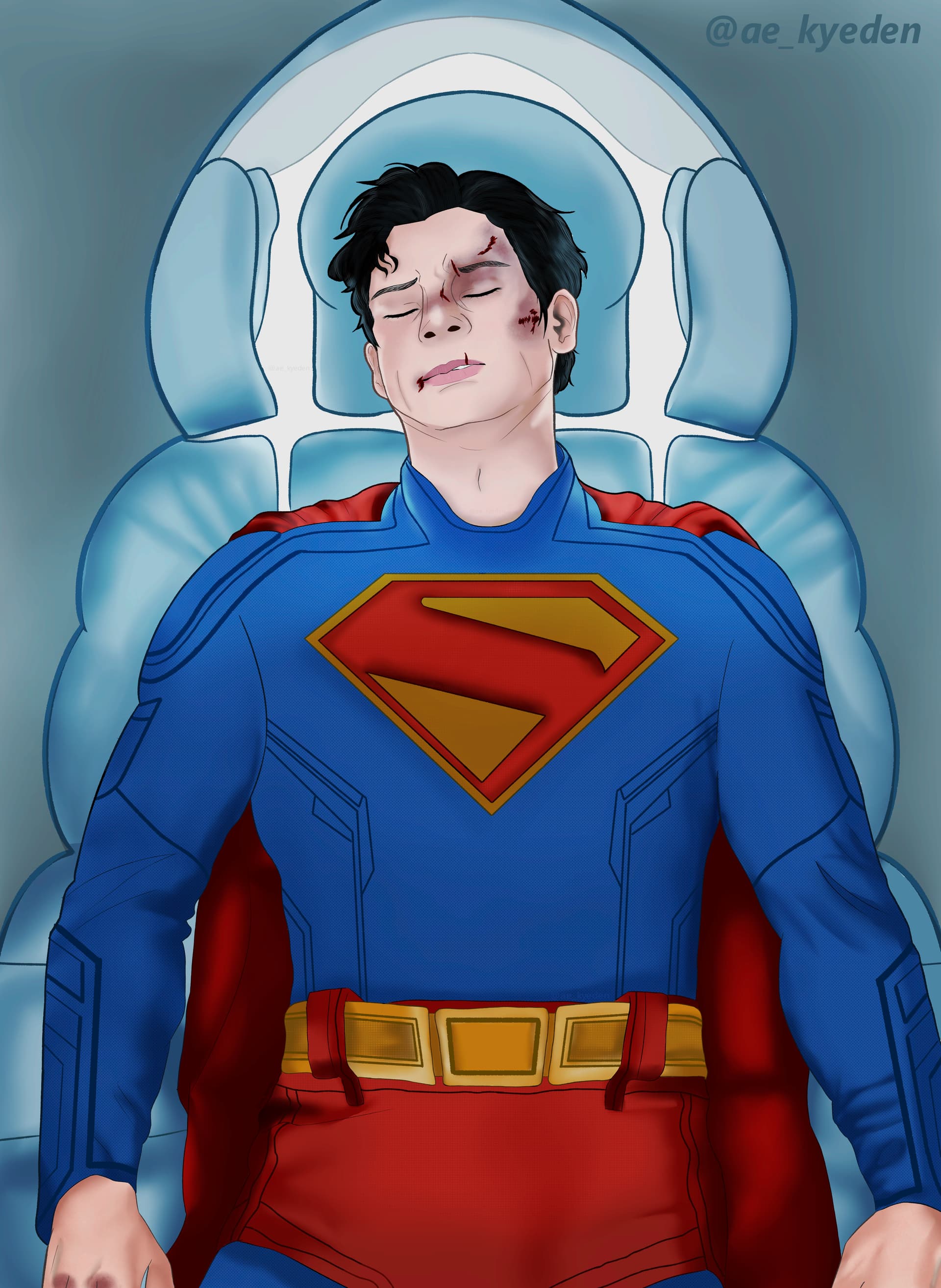 Superman | 2025 by @ae_kyeden - Finished Artworks - Krita Artists