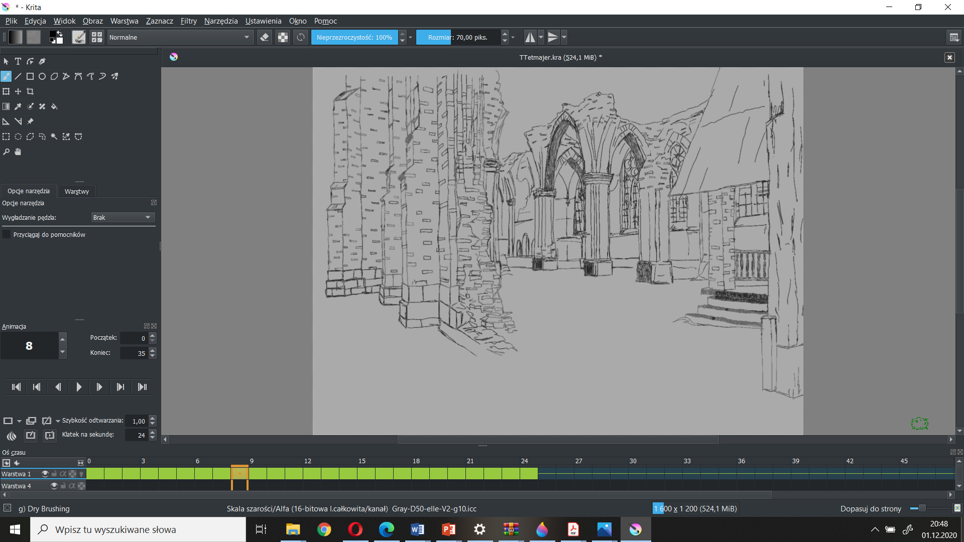 Problem with the background in an animation - General Questions - Krita ...