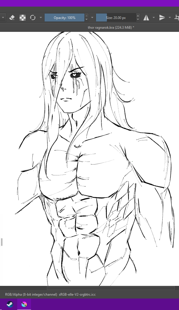 Need advice plz the face is good but idk about the body - Finished ...