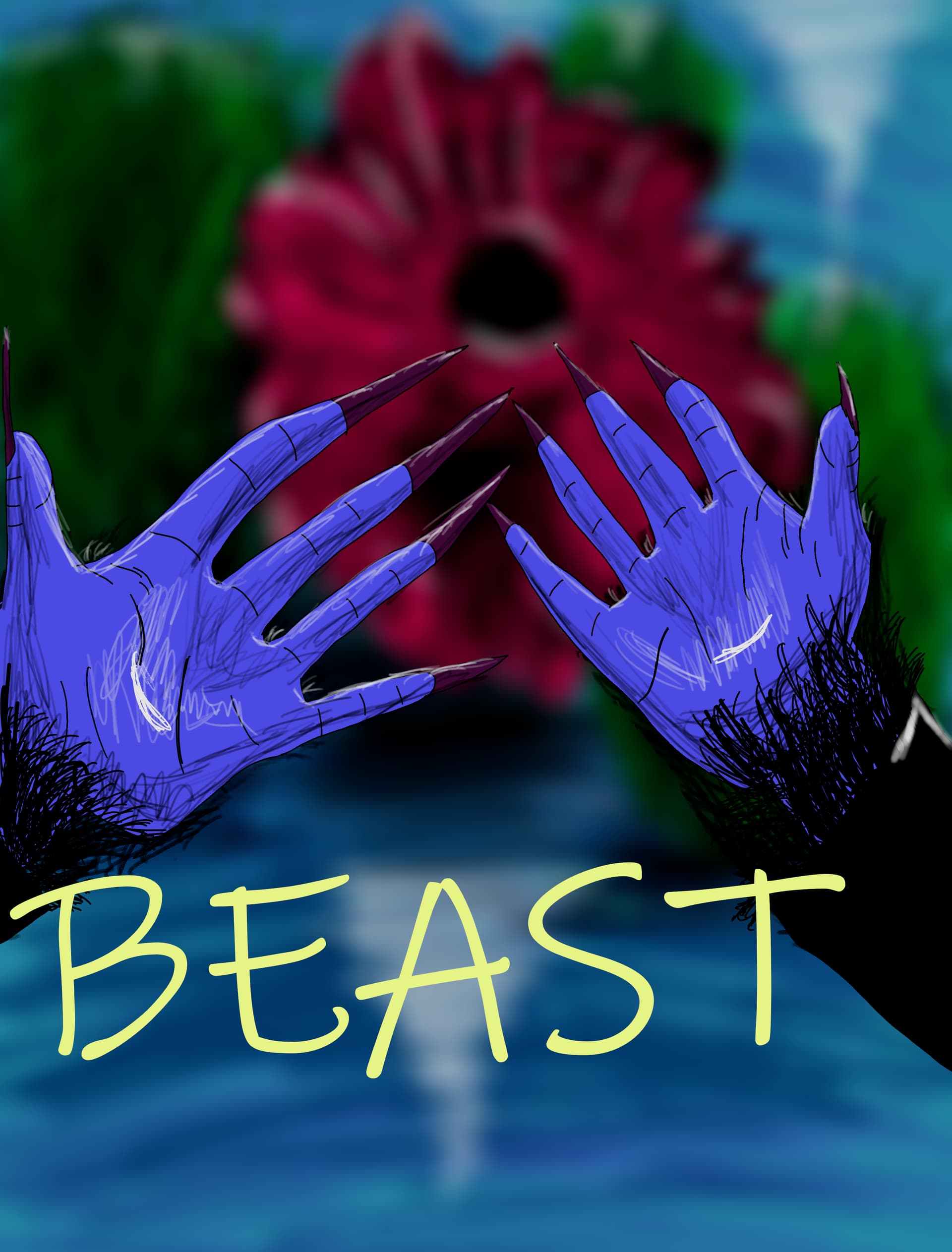 Custom Art Beast Token MTG - Finished Artworks - Krita Artists