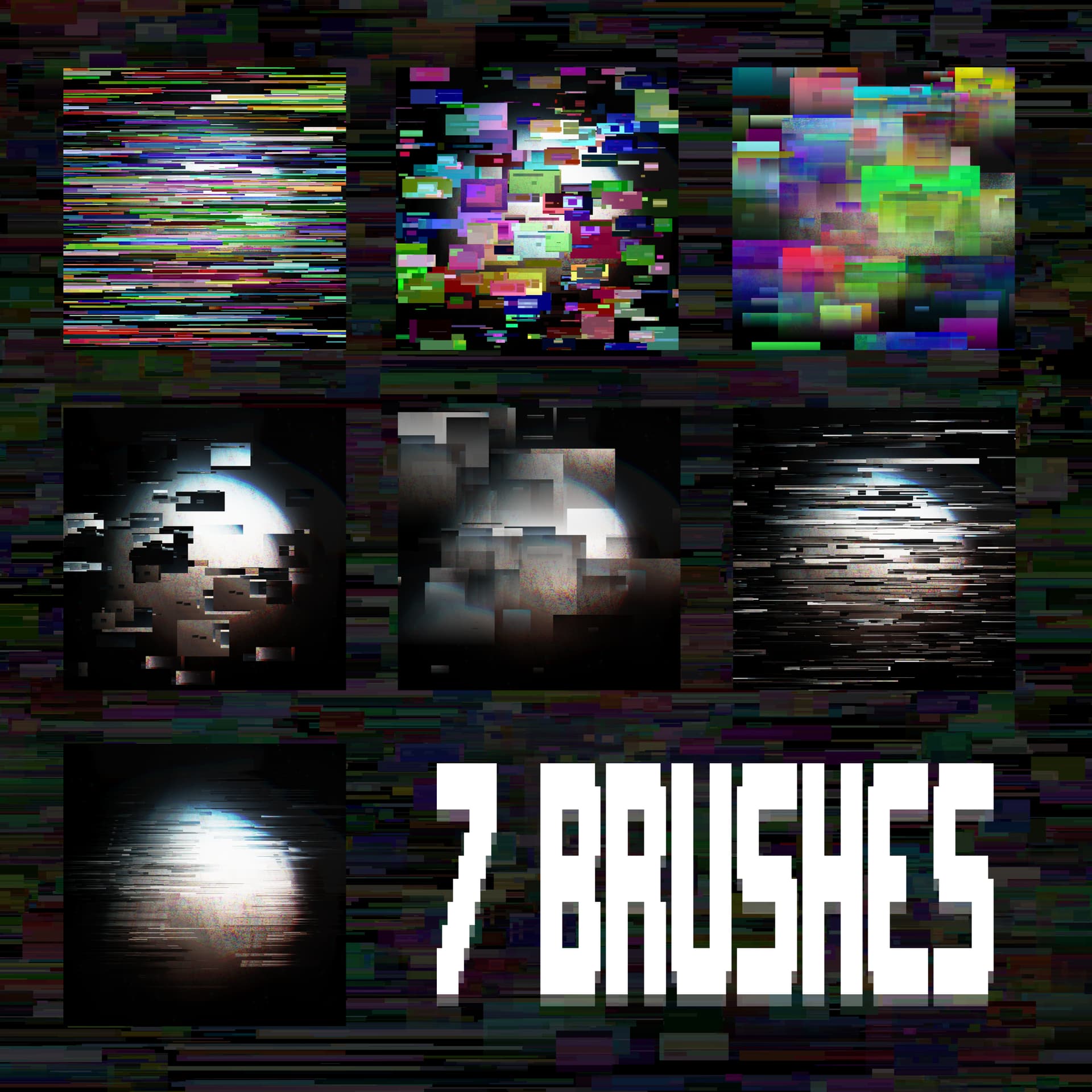 Glitches and distortion - Brush bundle - Brushes and Bundles - Krita ...