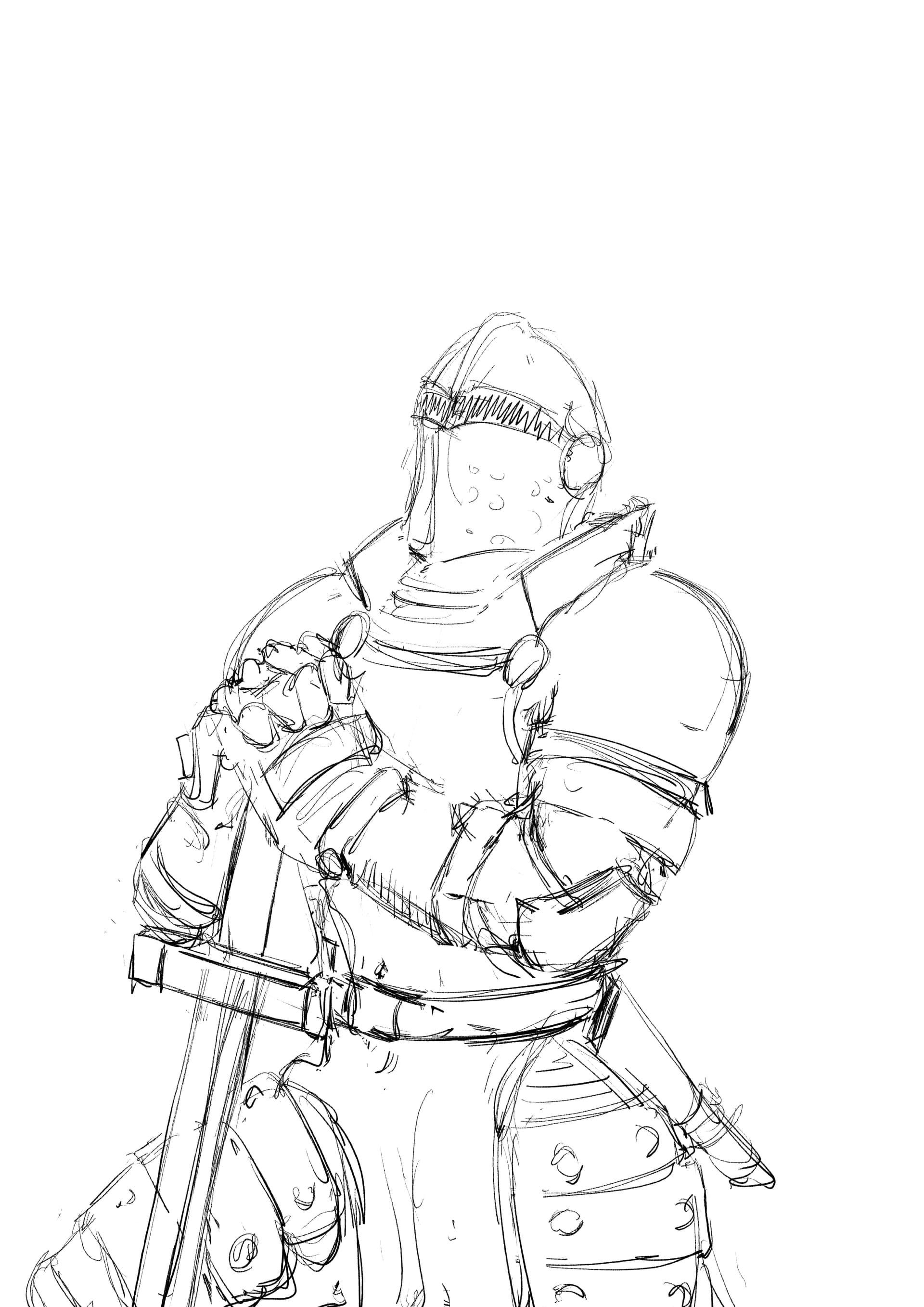Inked Knight bundles (FREE) + tutorial - Brushes and Bundles - Krita ...