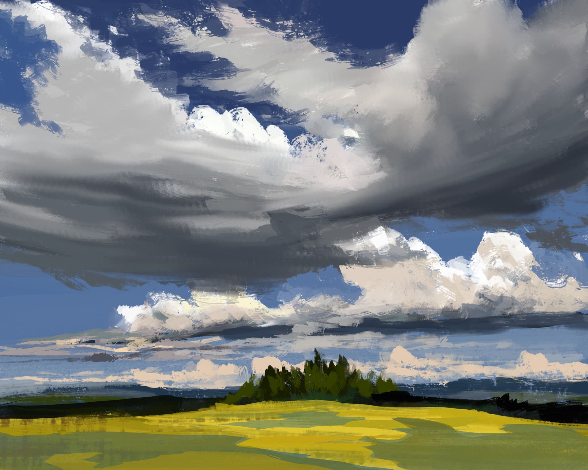 Daily practice challenge 5 - Finished Artworks - Krita Artists