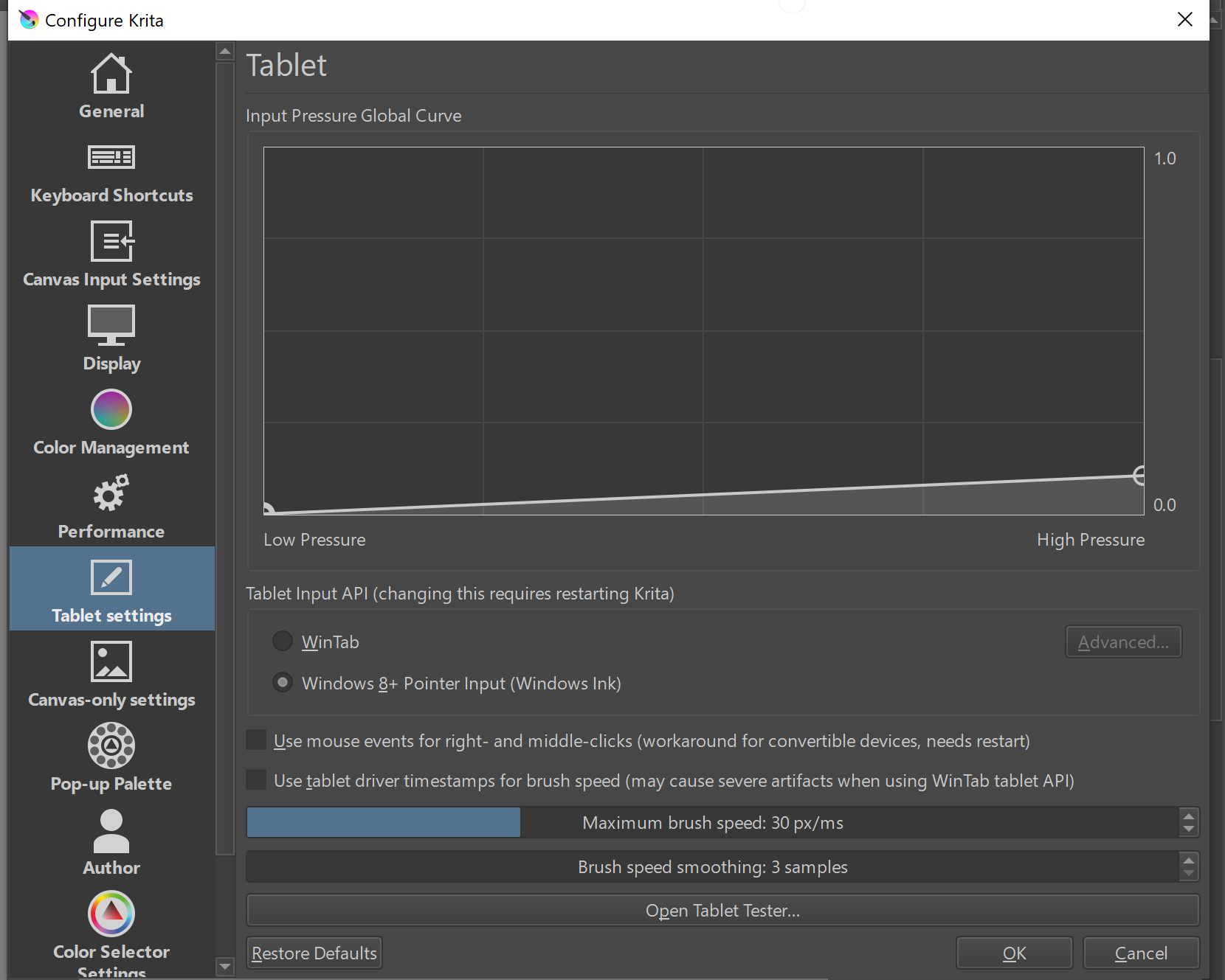 Stuck in pan tool - Input Device Support - Krita Artists