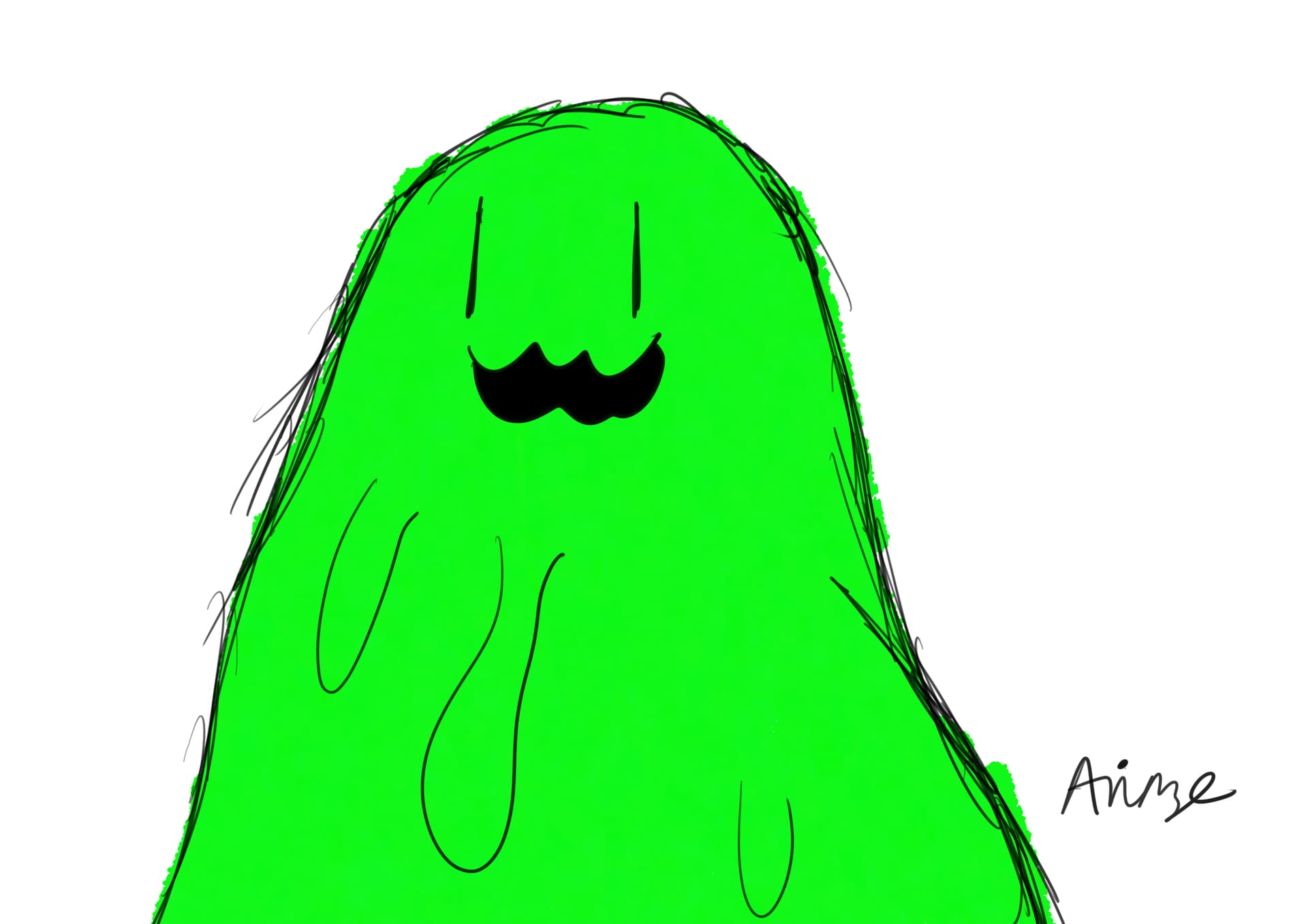 Goo Monster - Finished Artworks - Krita Artists