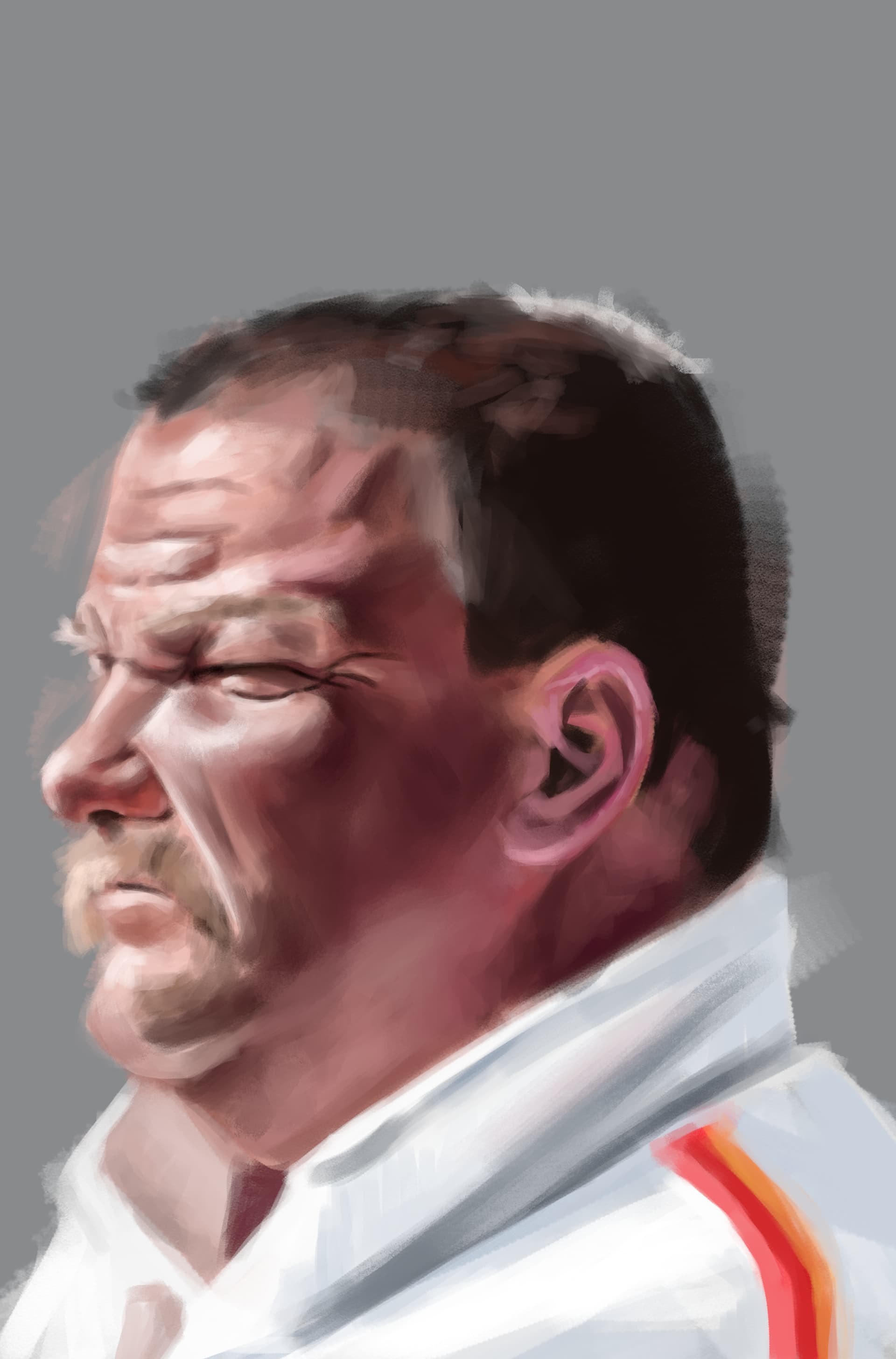 Portrait face rendering 3 - Finished Artworks - Krita Artists