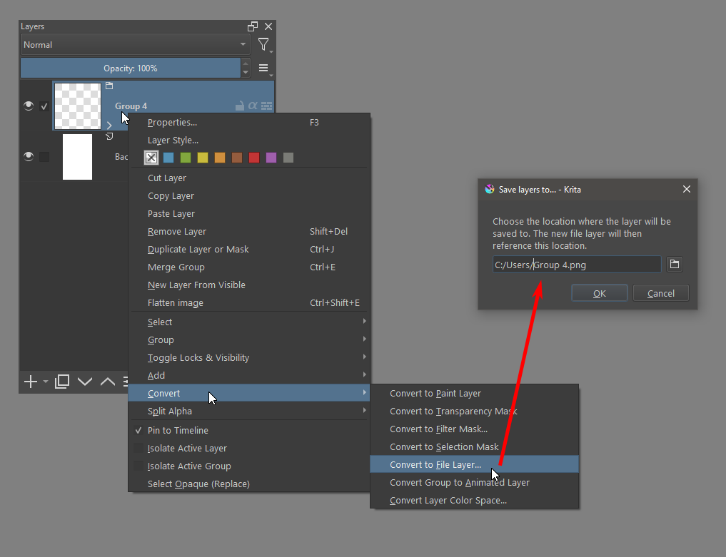 About groups and gradient maps - General Questions - Krita Artists