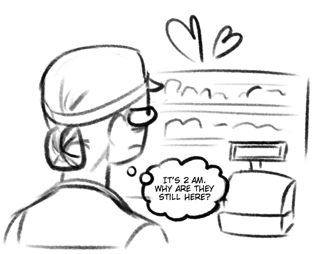 Late Night at 7-Eleven comic - Finished Artworks - Krita Artists