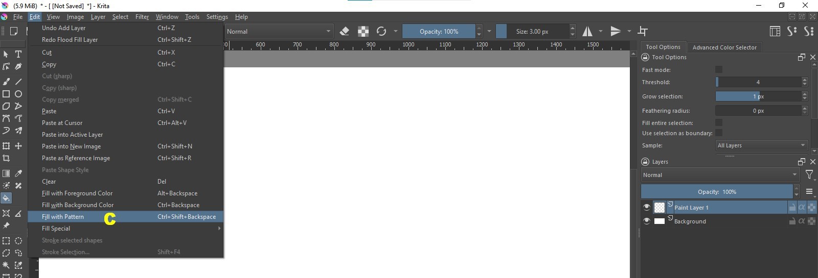 How can I apply a pattern to a layer? - General Questions - Krita Artists