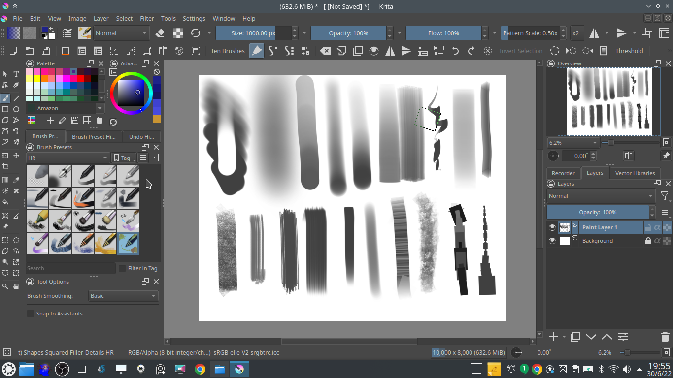 Improving Krita's PERFORMANCE with Brushes for BIGGER paintings ...