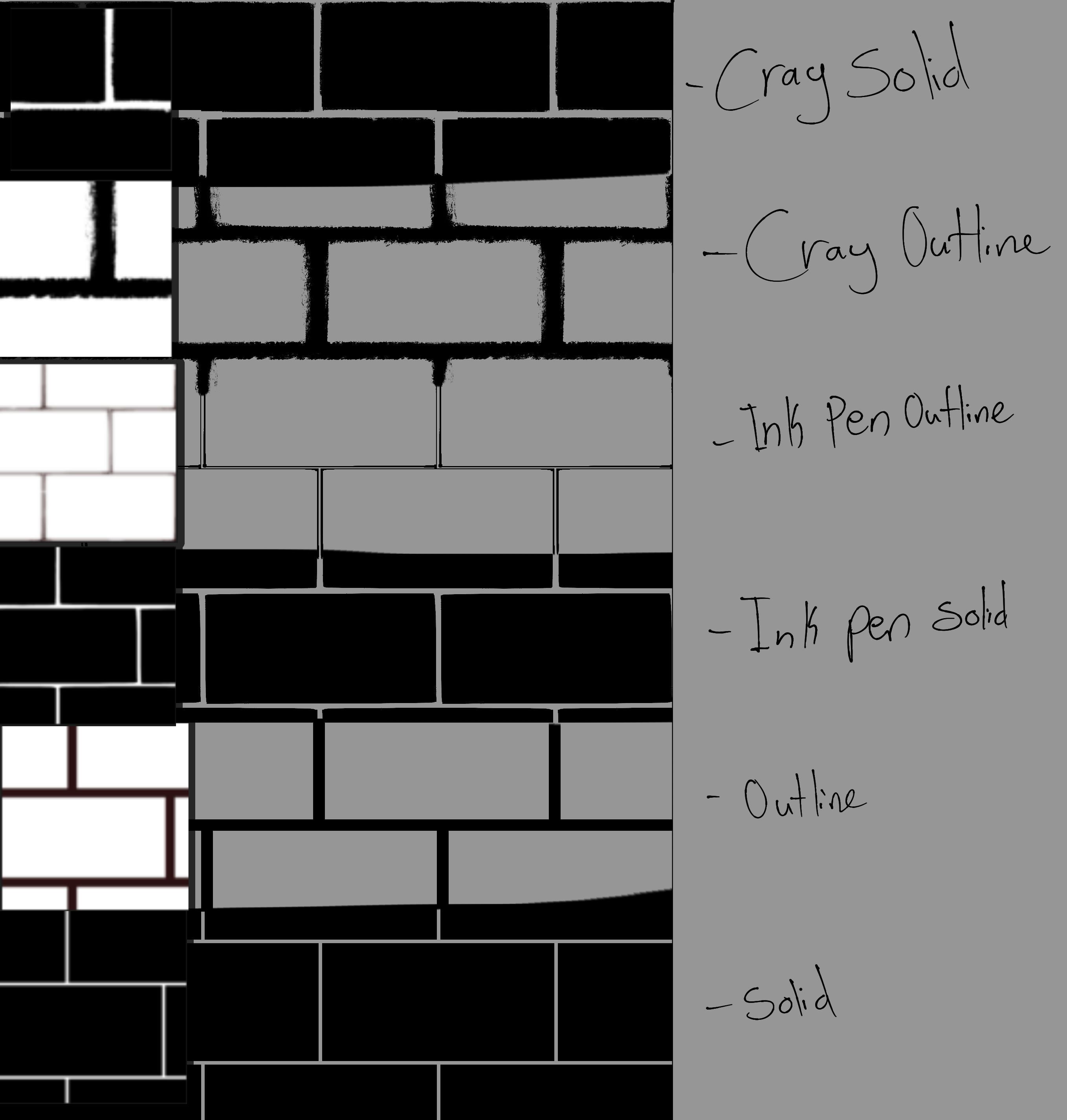 Brick Brushes by Me - Brushes and Bundles - Krita Artists