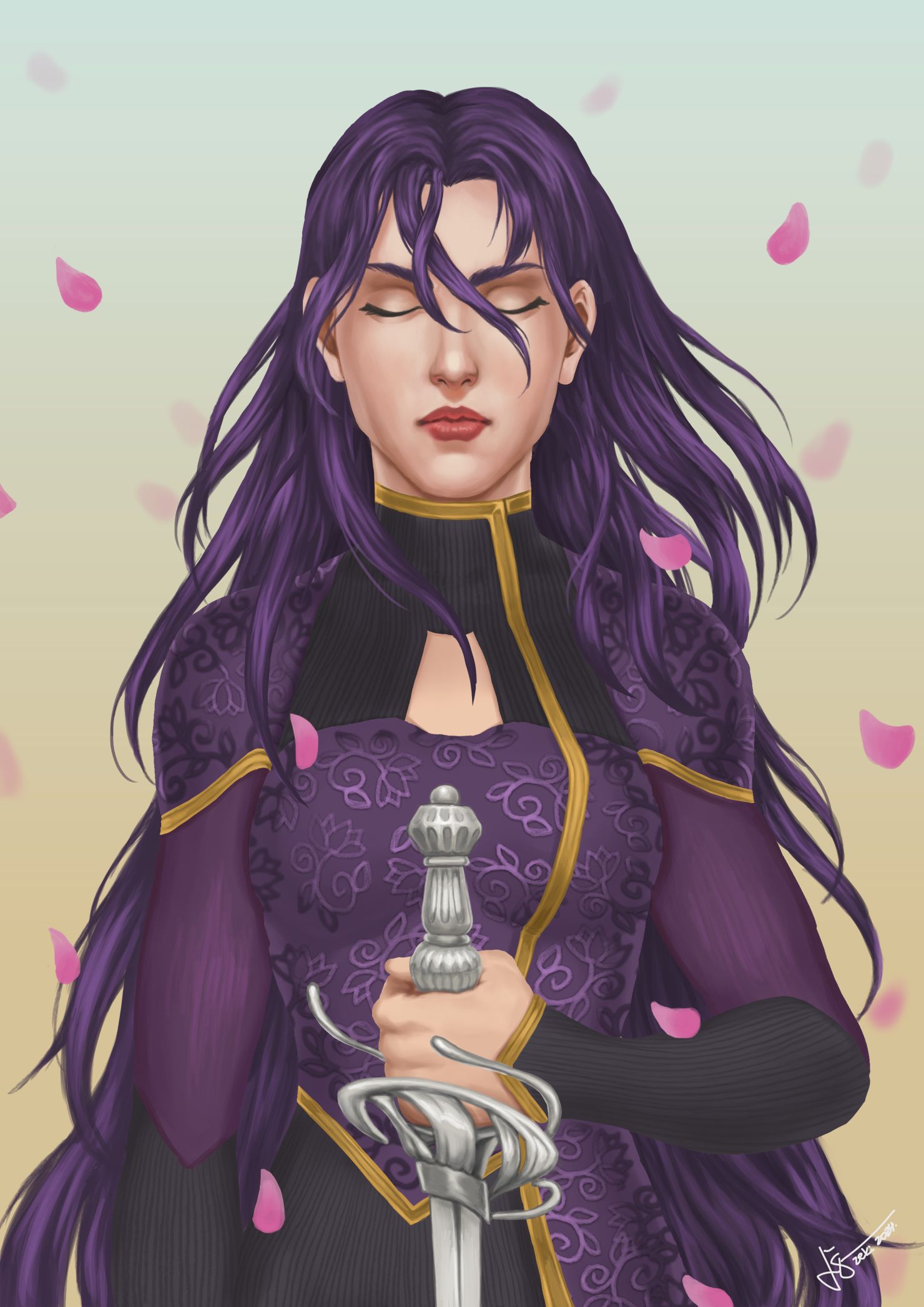 Sou's sword - Finished Artworks - Krita Artists