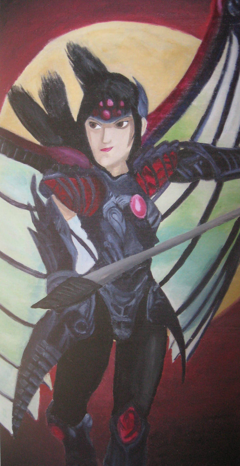 Rose - Legend of Dragoon - Ceiling Tile - Traditional - Krita Artists