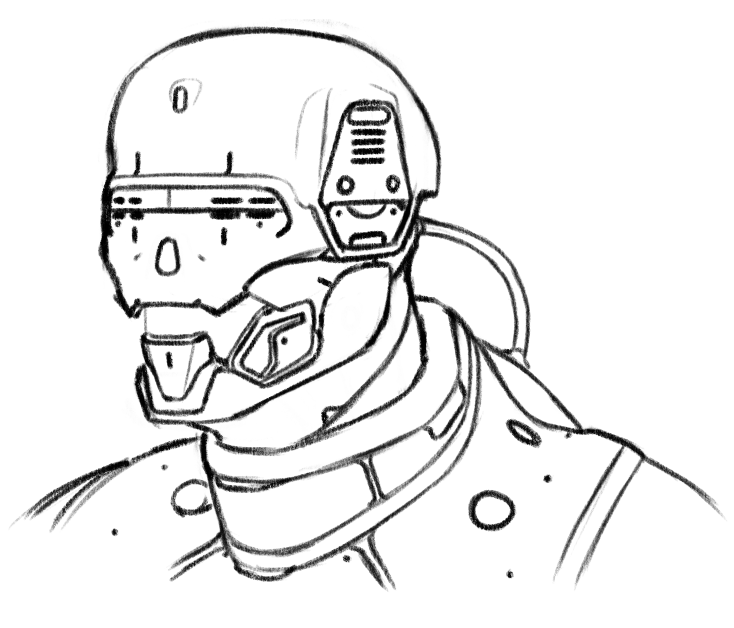 Halo Odst Coloring Pages