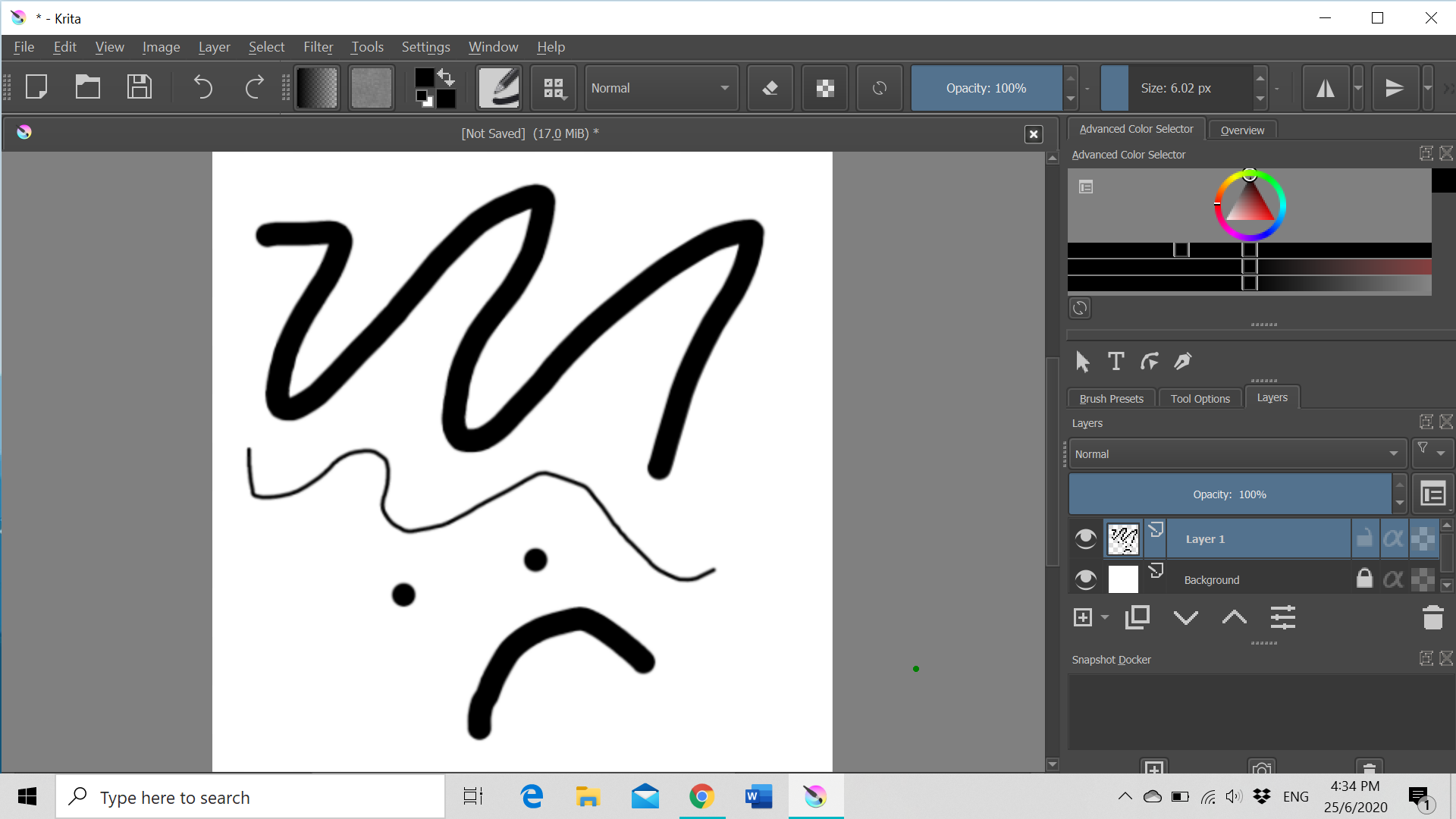 Blurry Canvas General Questions Krita Artists 